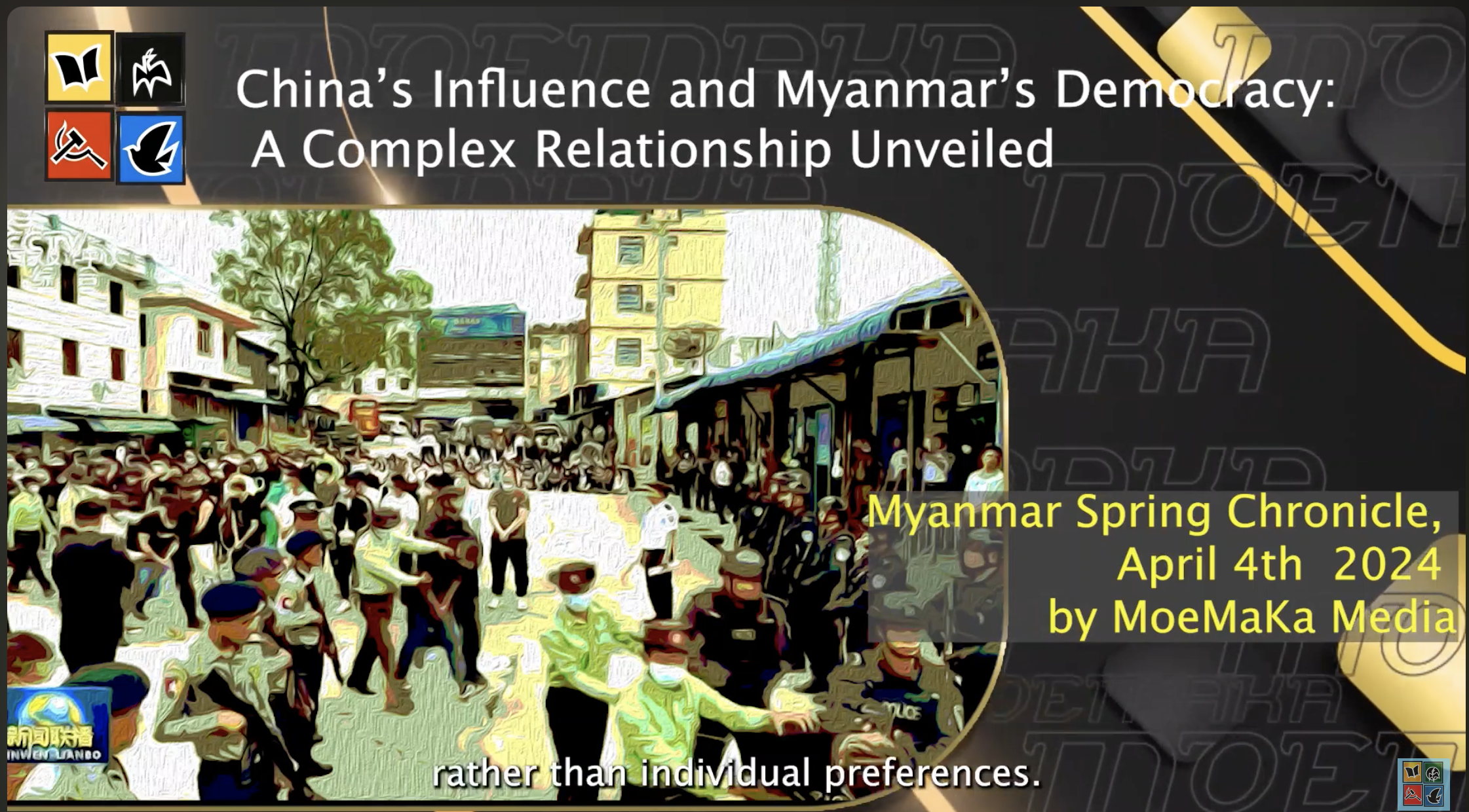 China’s Influence and Myanmar’s Democracy: A Complex Relationship ...